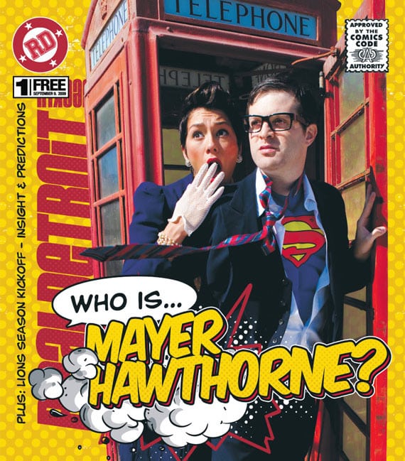 Mayer Hawthorne: Real Detroit Weekly Cover Story - Stones Throw Records