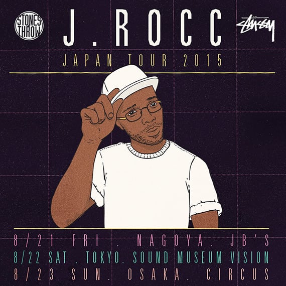 J Rocc Japan Tour 2015 - Stones Throw Records