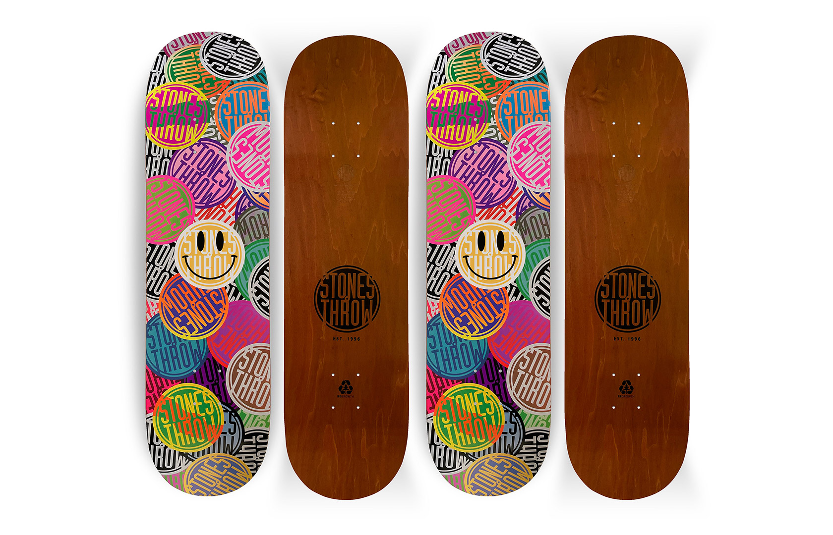 Stones Throw Skate Deck - Stones Throw Records